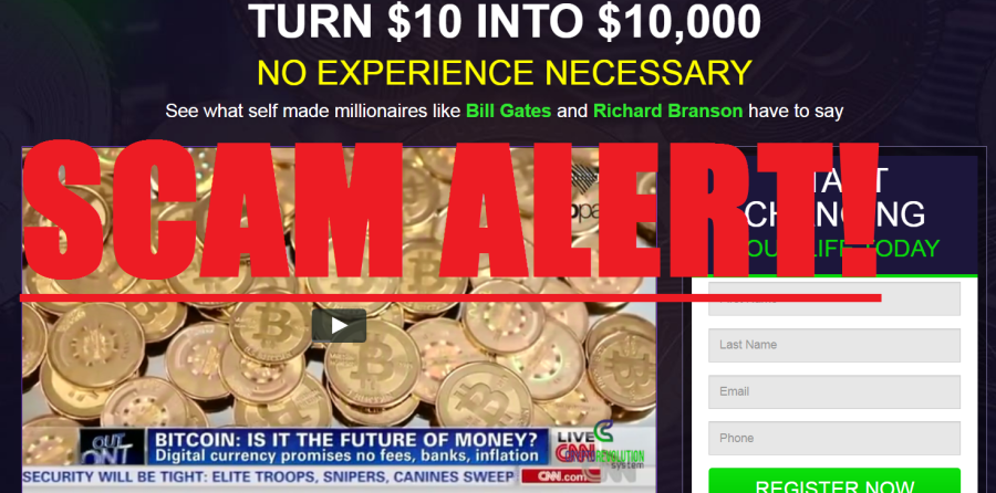 Bitcoin Revolution Review: NEW BTC SCAM! BEWARE OF DANGER!